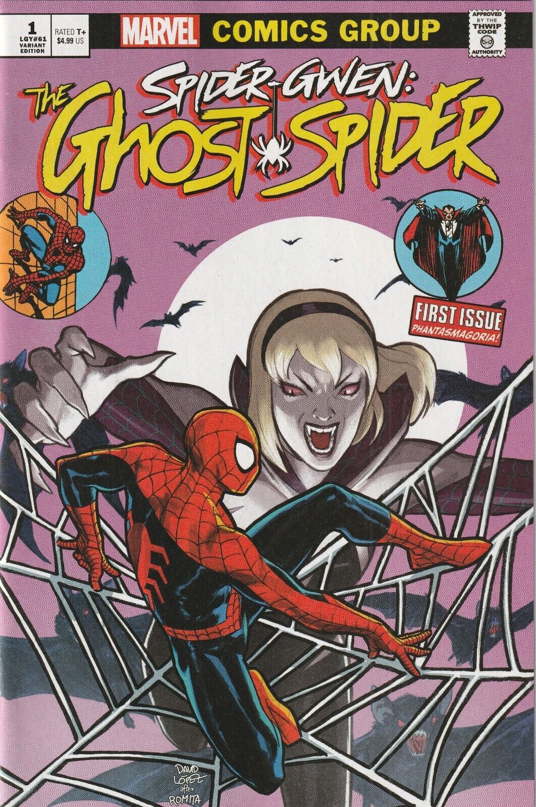Spider-Gwen: Ghost Spider # 1 Vampire Variant Cover NM Marvel 2024 [X8 ...