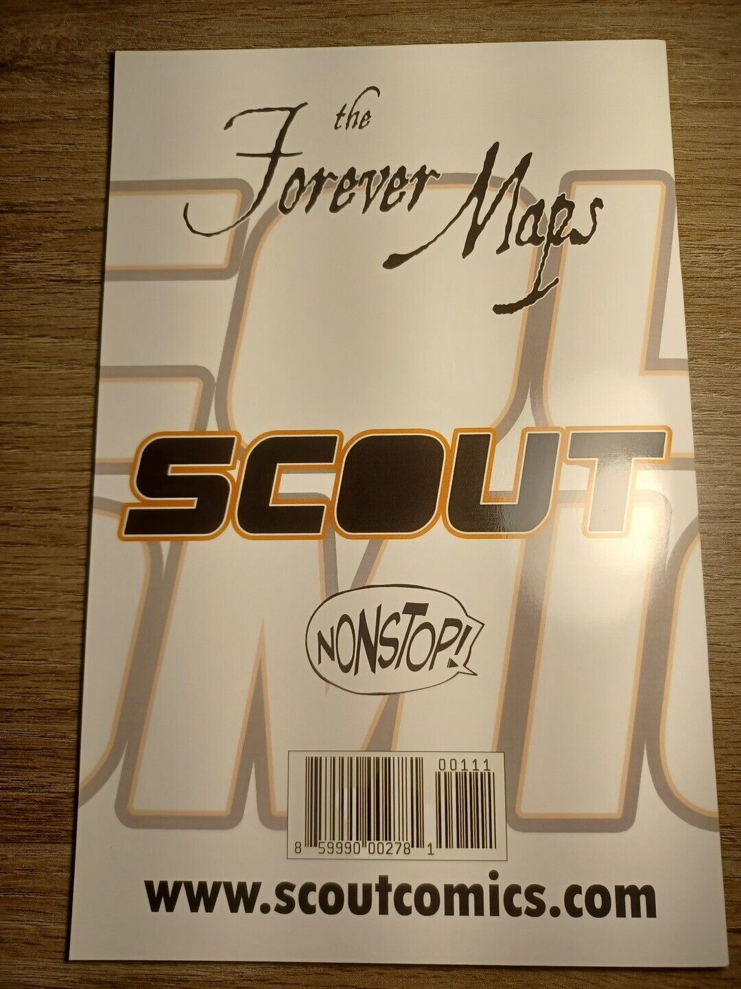 Forever Map's #1 NM- Scout Comics c1b | Graphic Novels & TPBs / HipComic