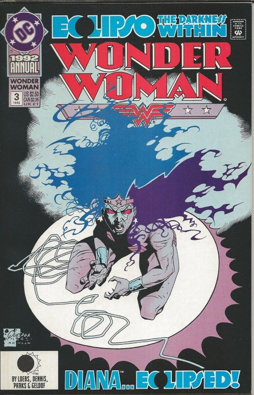 Wonder Woman Annual #3 ORIGINAL Vintage 1992 DC Comics | Comic Books ...