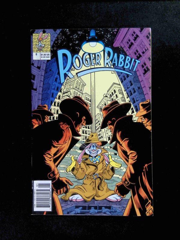 Roger Rabbit #8 WALT DISNEY Comics 1991 VF+ NEWSSTAND | Comic Books ...