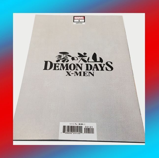 X-Men Demon Days #1 Psylocke 1:500 Peach Momoko Virgin Incentive ...