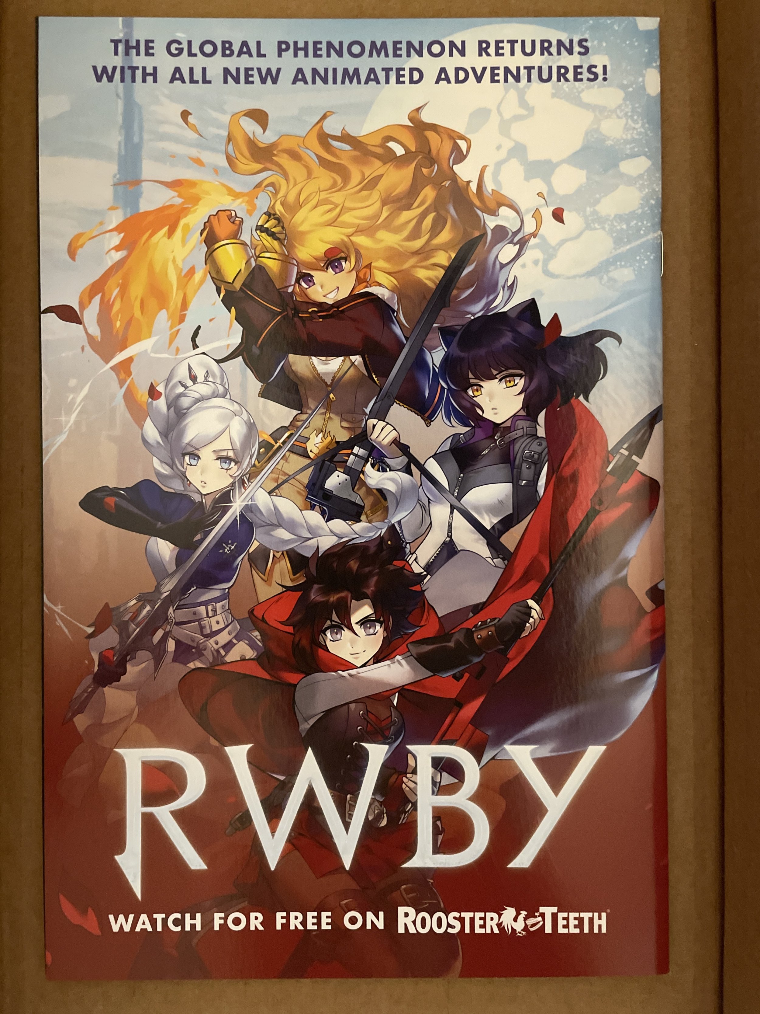 RWBY Comic Lot 2-6 w/ Artgerm Variants (8 Comics) Rare Low Print NM DC ...