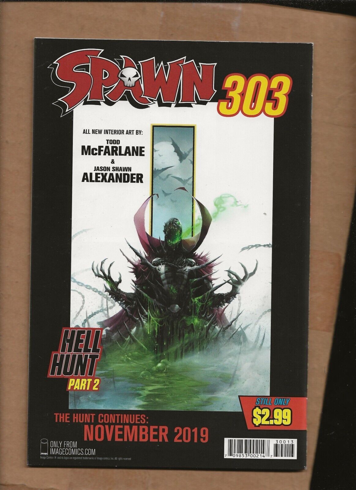 Spawn #300 3rd Printing Mcfarlane Spider-Man Homage Variant Image | Comic Books - Modern Age ...