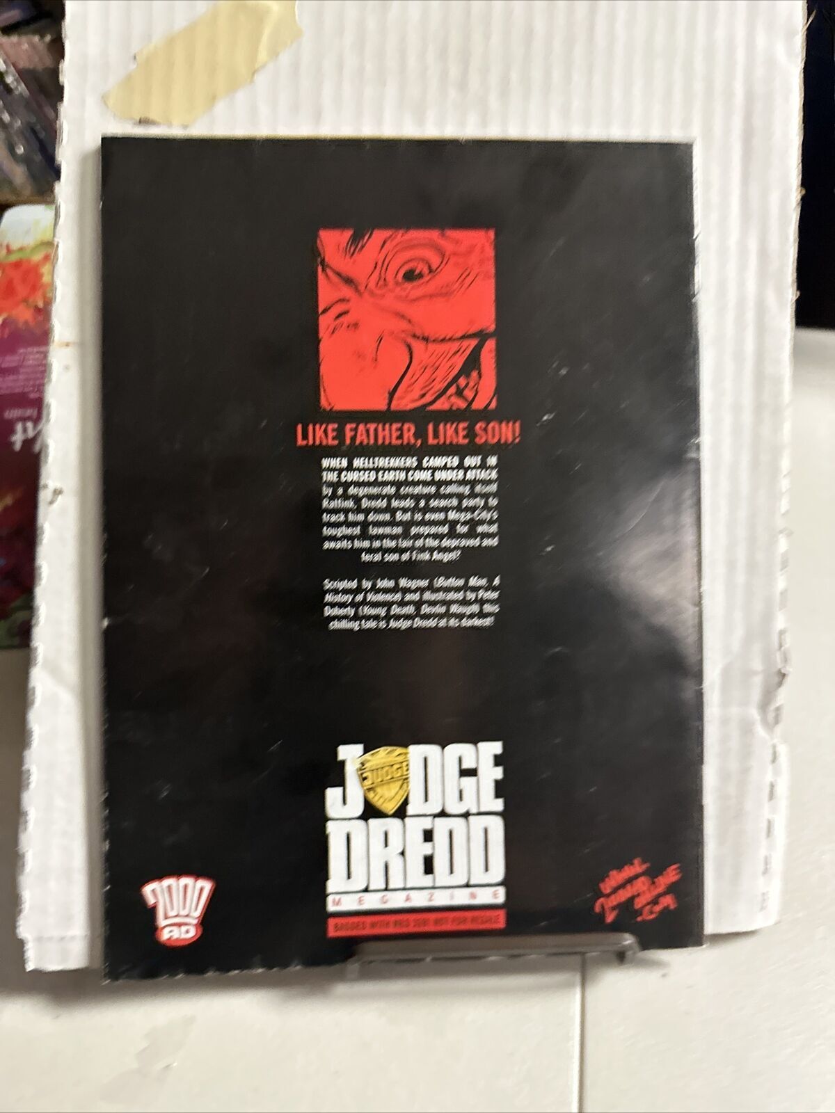 REDUCED: 2000 AD - Judge Dredd Rat Fink | Comic Books - Modern Age ...