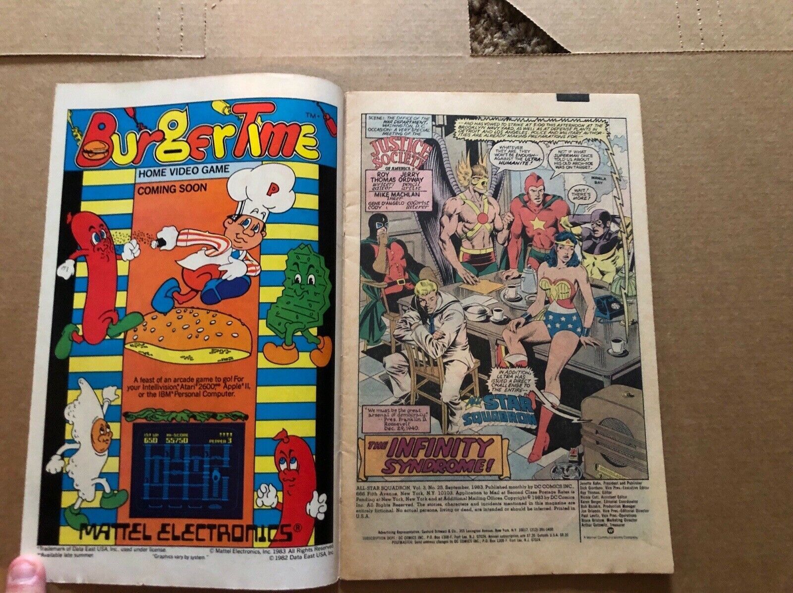 The All-Star Squadron 25 Newsstand HOT KEY Comic1St Appearanc of ...