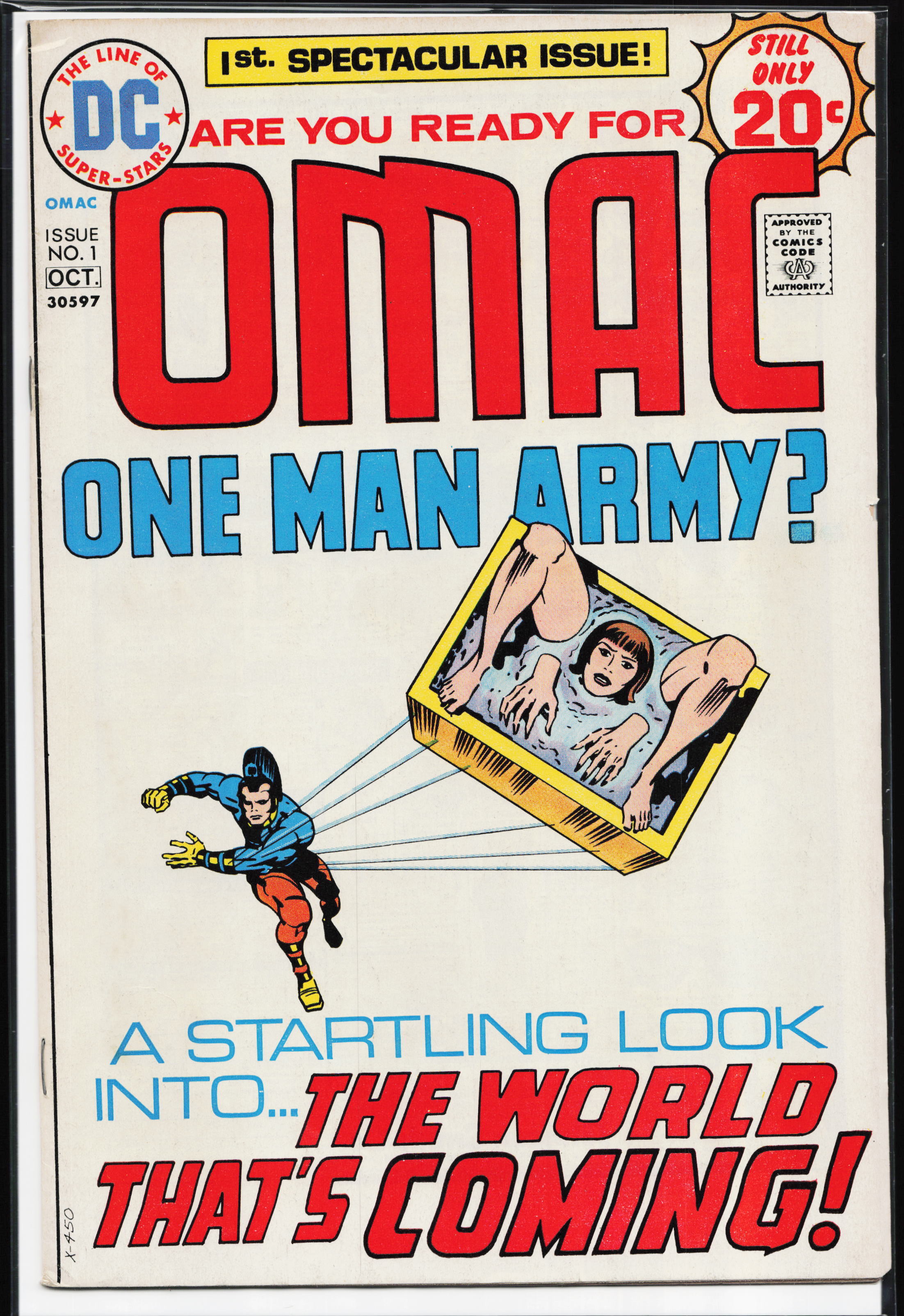 OMAC #1 (1974) OMAC [Key Issue] | Comic Books - Bronze Age, DC Comics ...