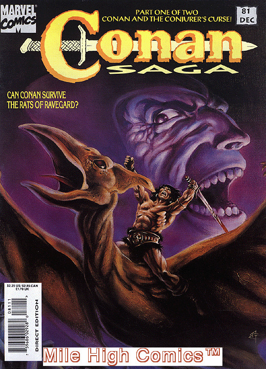 CONAN SAGA (1987 Series) #81 Very Fine | Comic Books - Modern Age ...