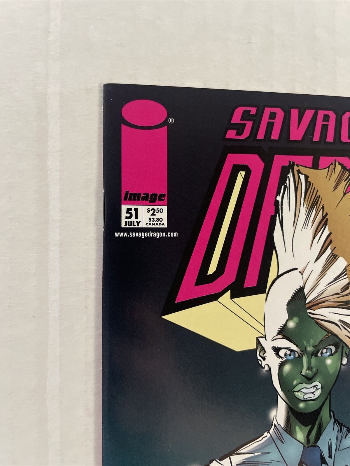 Savage She Dragon #51 Pink Logo Variant | Comic Books - Modern Age ...