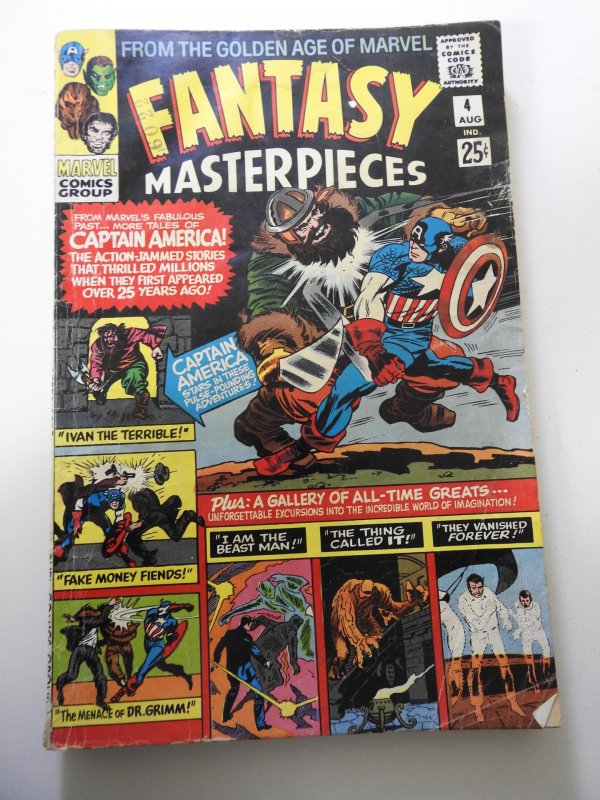 Fantasy Masterpieces #4 (1966) | Comic Books - Silver Age, Marvel ...