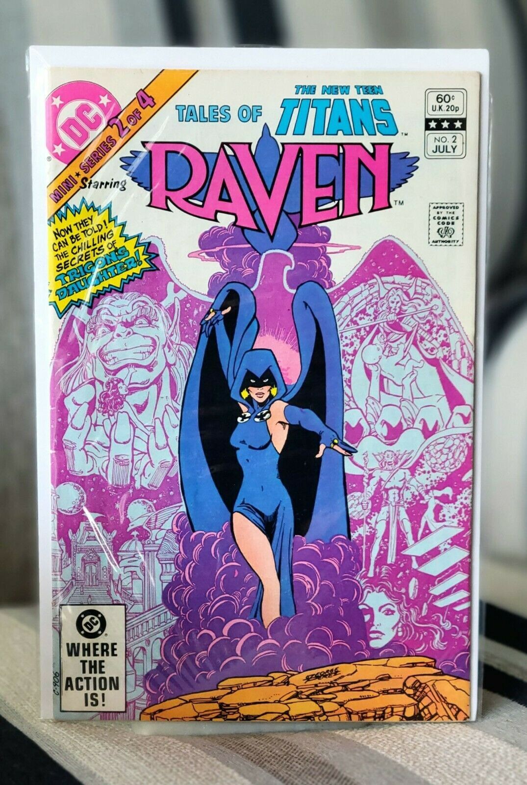 Tales of The New Teen Titans #2 (1982) - Vintage Key Comic, Origin of ...