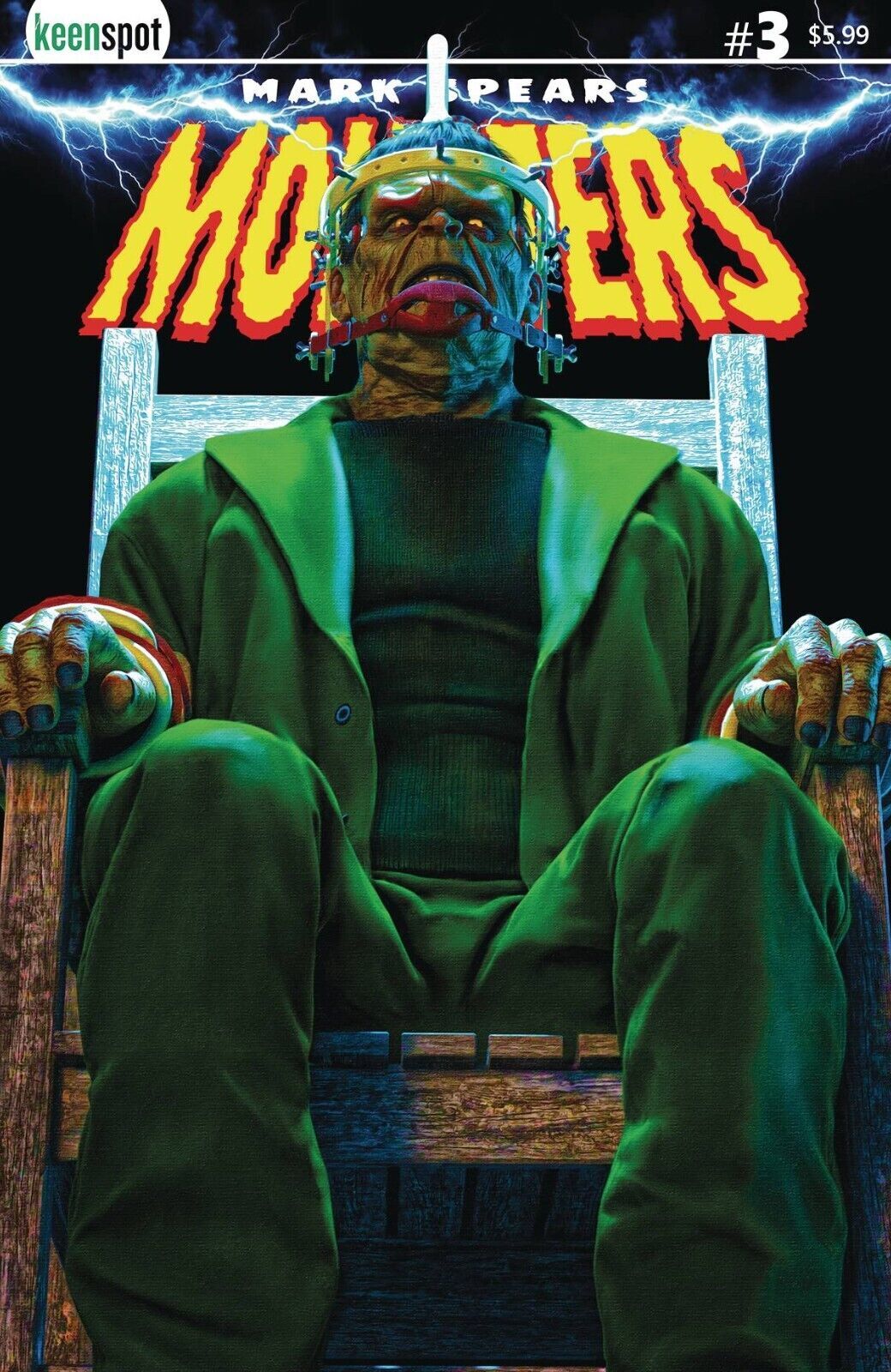 Mark Spears Monsters #3 Frankenstein Comic Book 2025 - Keenspot | Comic ...