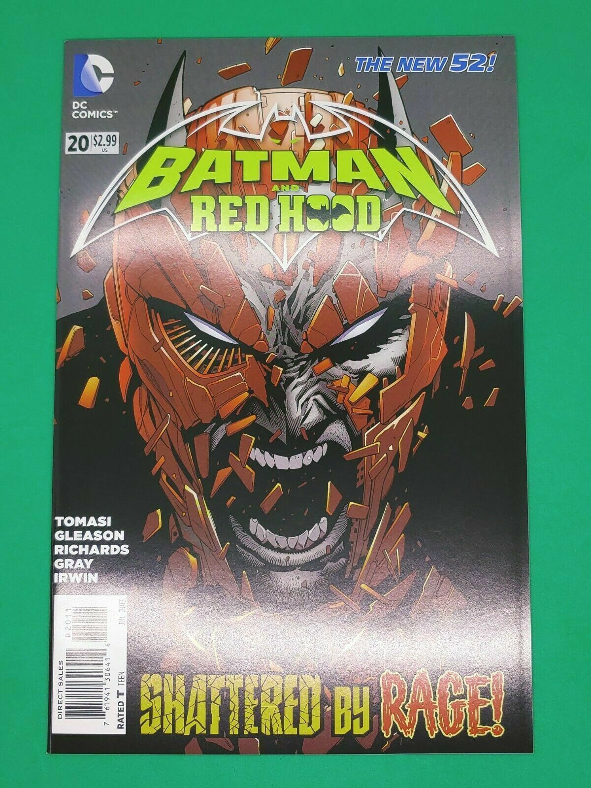 Batman and Red Hood #20 "Rage" Batman and the Red Hood New 52 NM DC ...