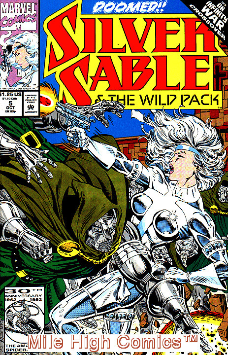 SILVER SABLE & THE WILD PACK (1992 Series) (MARVEL) #5 Good Comics ...