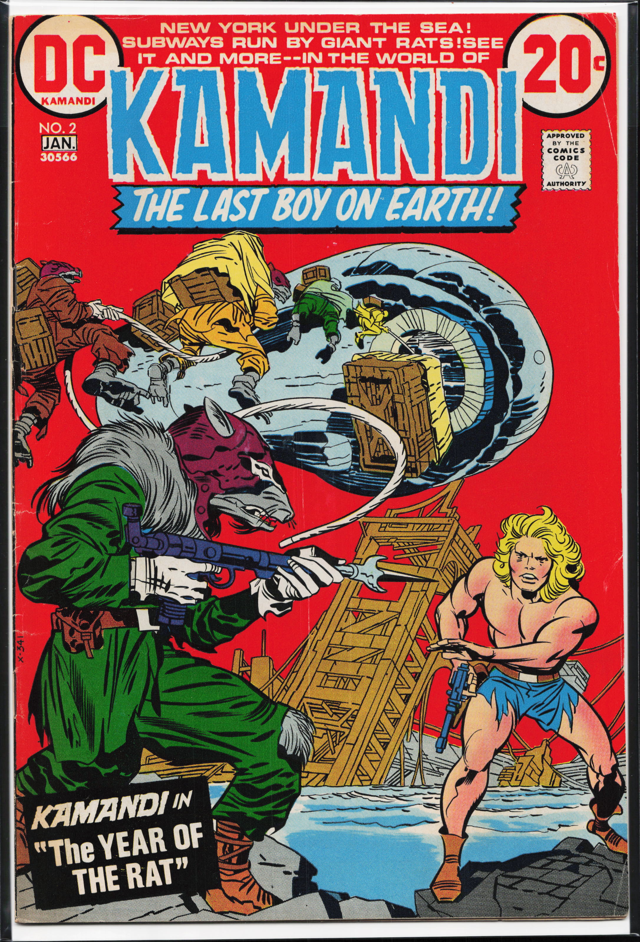 Kamandi, the Last Boy on earth #2 (1973) Kamandi | Comic Books - Bronze ...