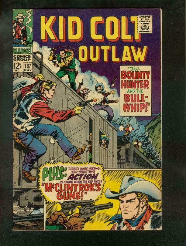 KID Colt Outlaw #137 1967-Nice Copy FN | Comic Books - Silver Age ...