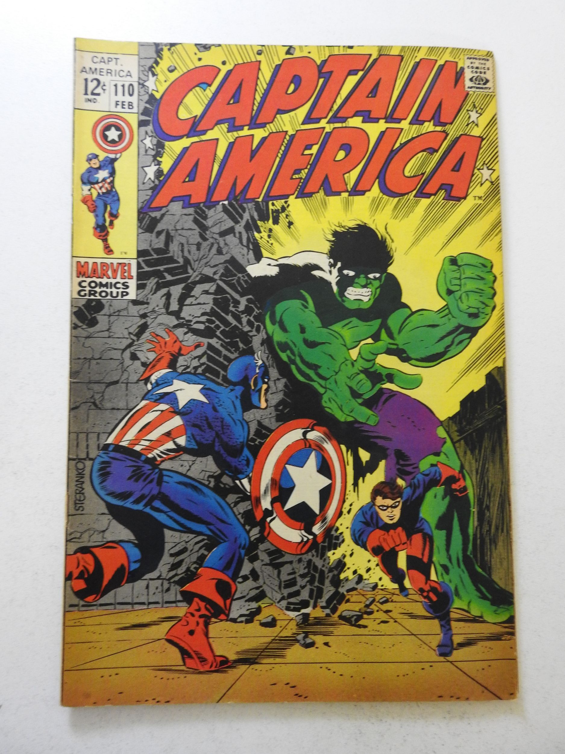 Captain America #110 (1969) FN- Condition! | Comic Books - Silver Age ...