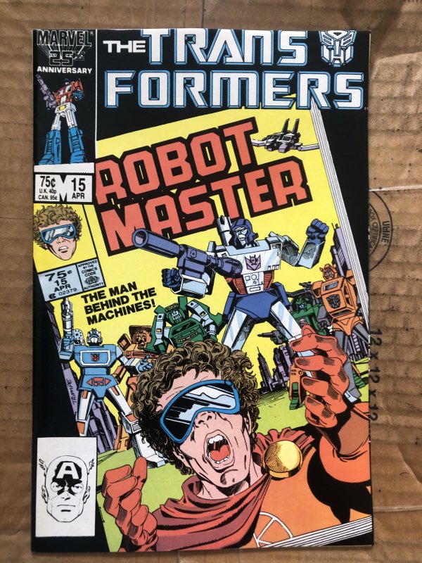 The Transformers #15 Direct Edition (1986) | Comic Books - Copper Age ...