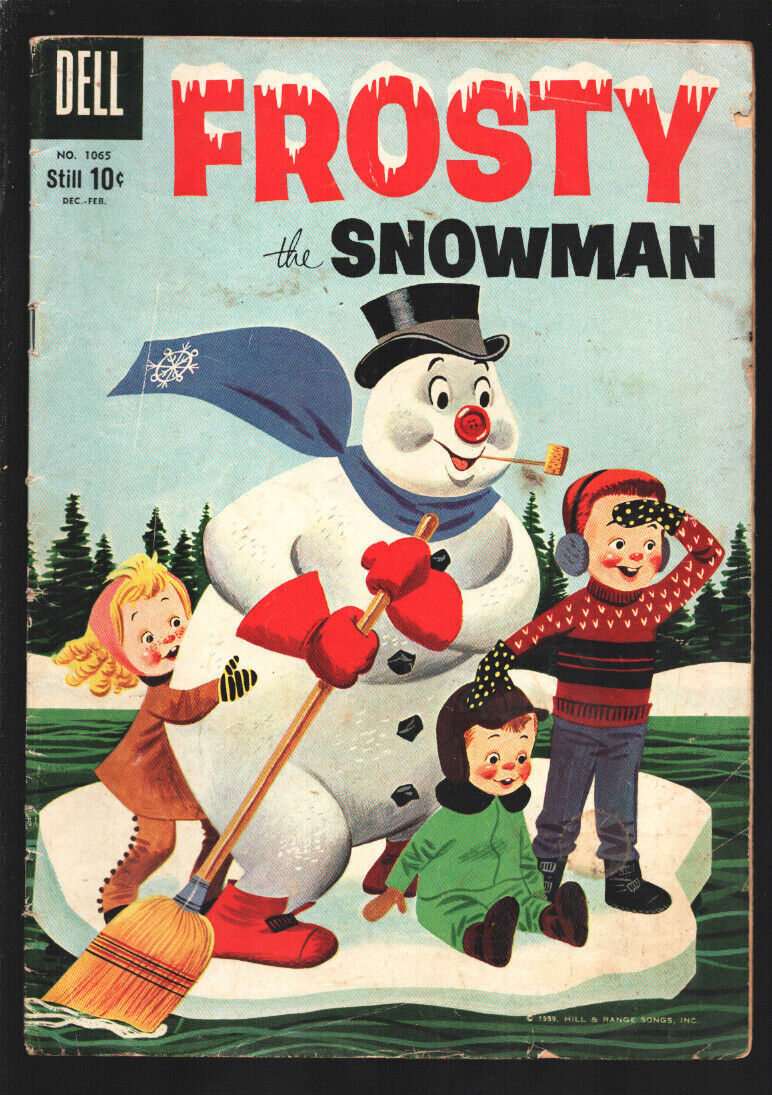 Frosty the Snowman-Four Color Comics #1065 1960-Dell-Scarecrow, the ...
