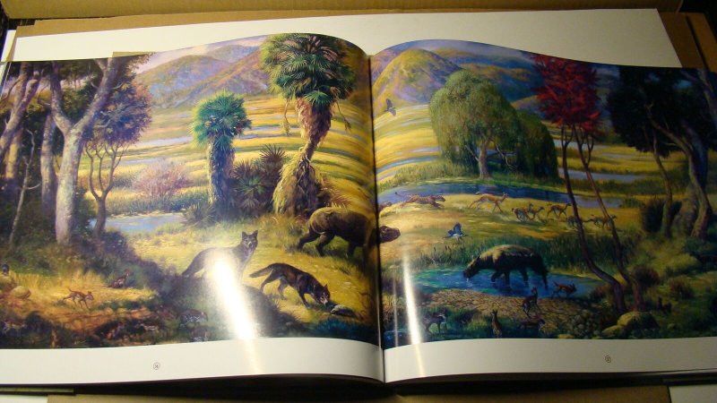 William Stout Prehistoric Life Murals ART Book *NM 9.6* Famous Monsters ...