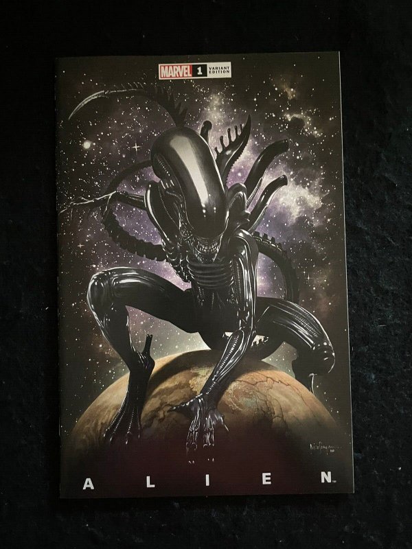Alien #1 Mico Suayan Exclusive Trade Variant (2021) Marvel Comics ...