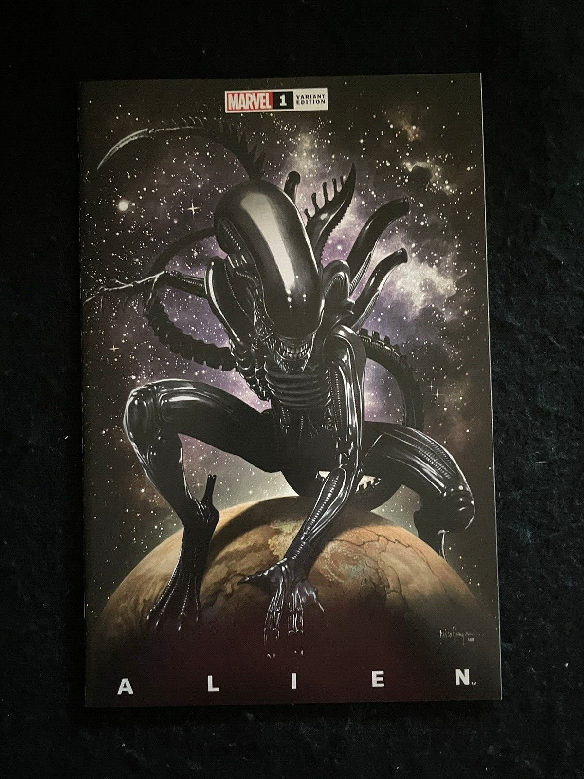 Alien #1 Mico Suayan Exclusive Trade Variant (2021) Marvel Comics ...