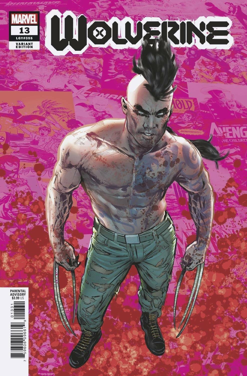 Wolverine #13 Jimenez Pride Month VAR Gala | Comic Books - Modern Age, Wolverine / HipComic