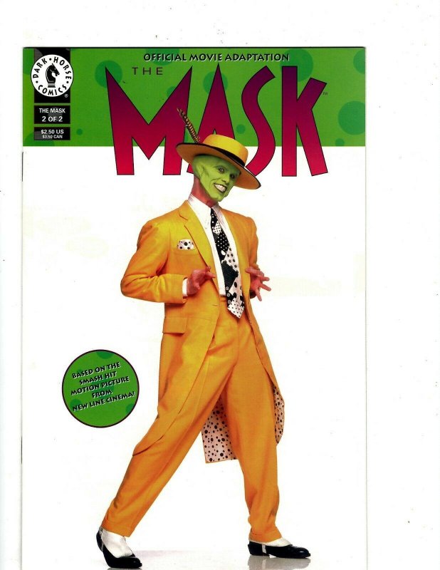 THE MASK Official Movie Adaptation # 1 2 Complete Dark Horse Comic LTD ...