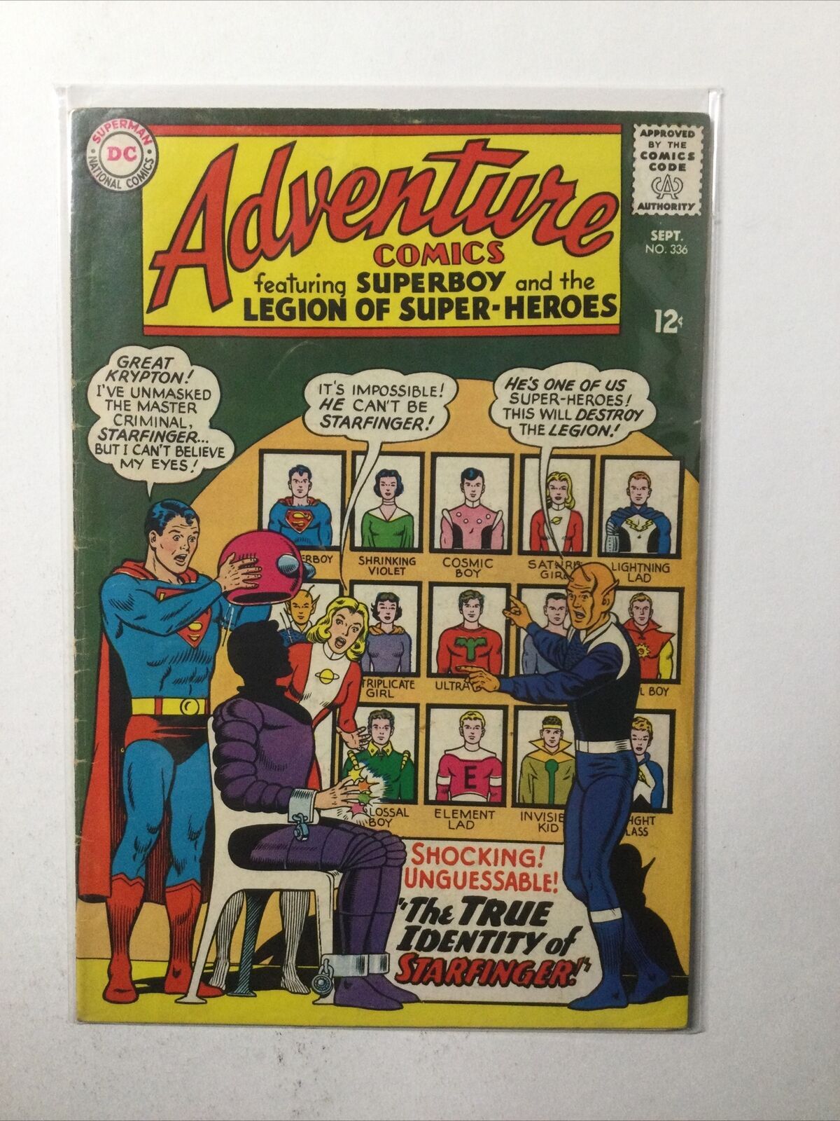 Adventure Comics 336 Fine Fn 6.0 Dc Comics | Comic Books - Silver Age ...