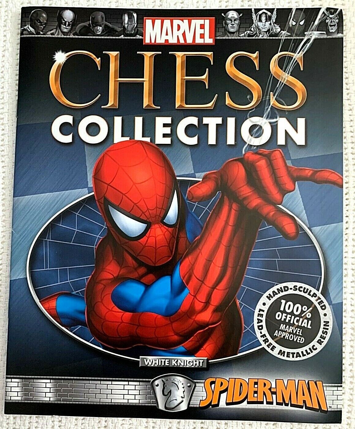 ~MARVEL~SPIDER-MAN & WOLVERINE Limited Edition Chess Pieces w/Books~NIB ...