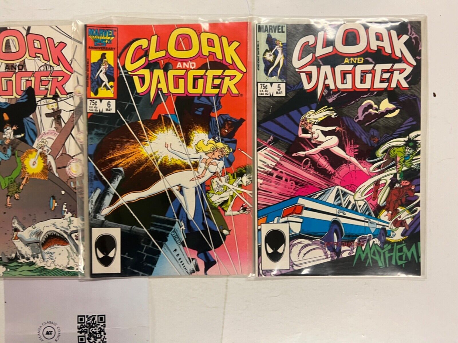 4 Cloak & Dagger Marvel Comic Books # 5 6 7 8 Avengers Defenders 23 ...