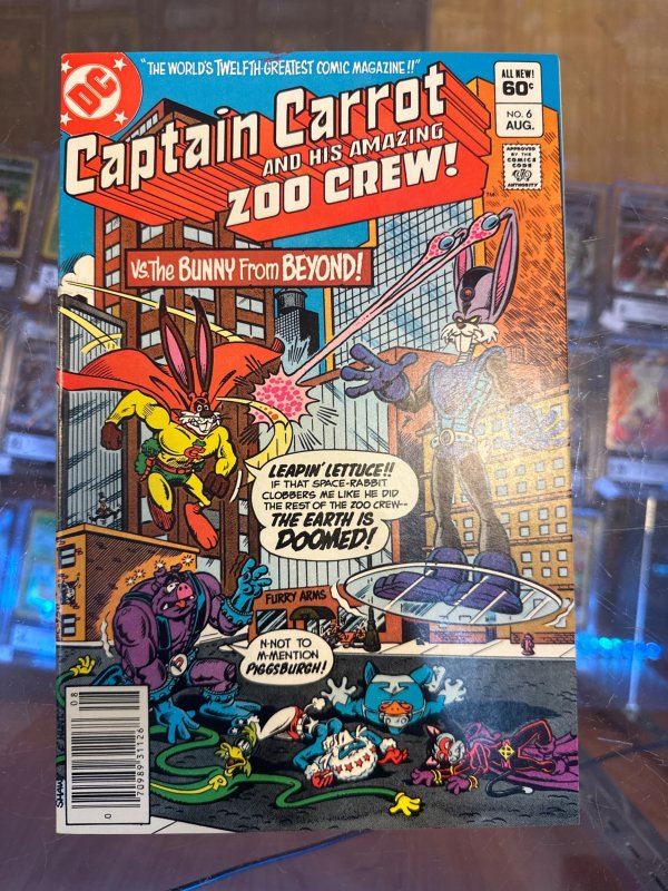 Captain Carrot and His Amazing Zoo Crew #6 (1982) | Comic Books ...
