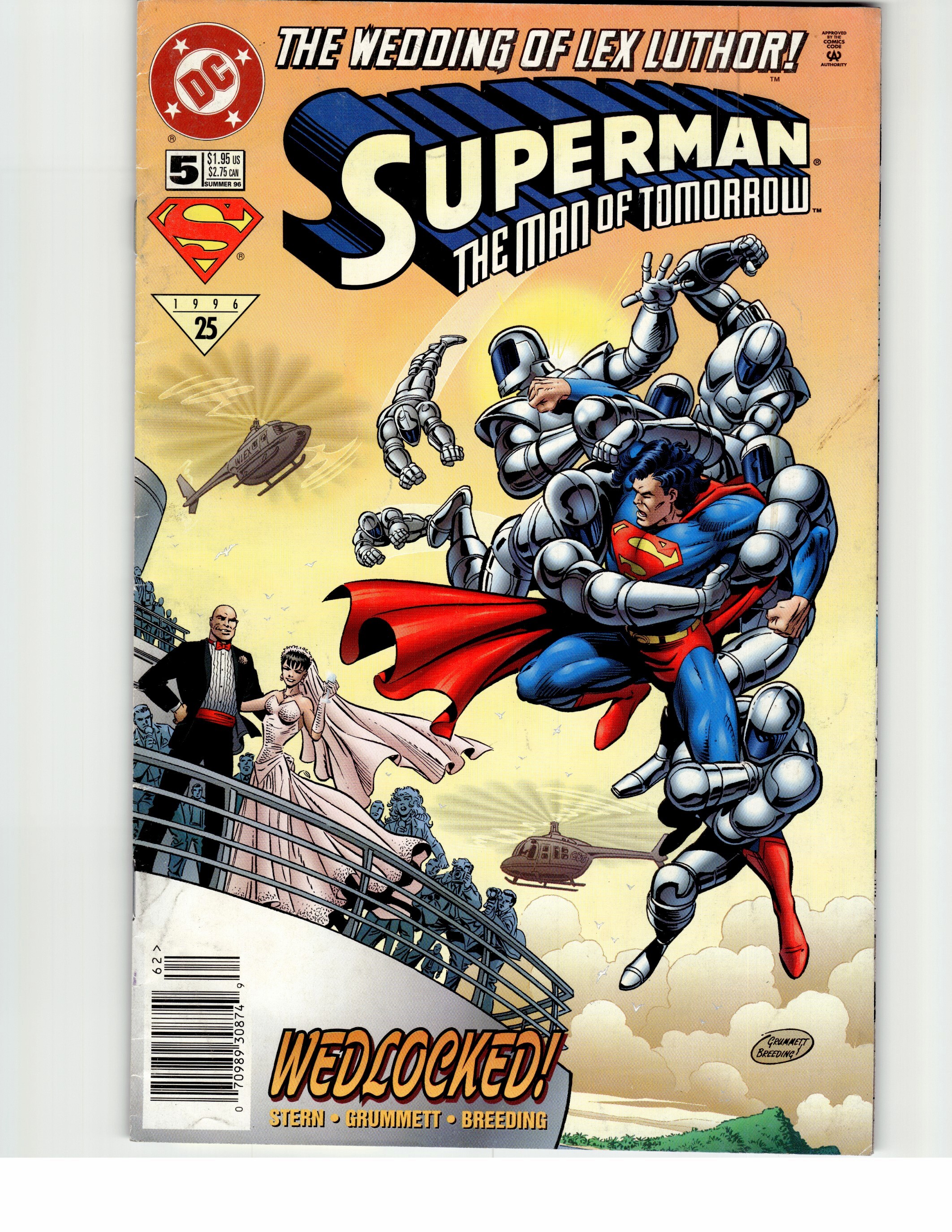 Superman: The Man of Tomorrow #5 (1996) Superman | Comic Books - Modern ...
