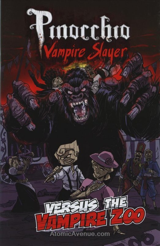 Pinocchio, Vampire Slayer Versus the Vampire Zoo #1 FN; Top Shelf | we ...
