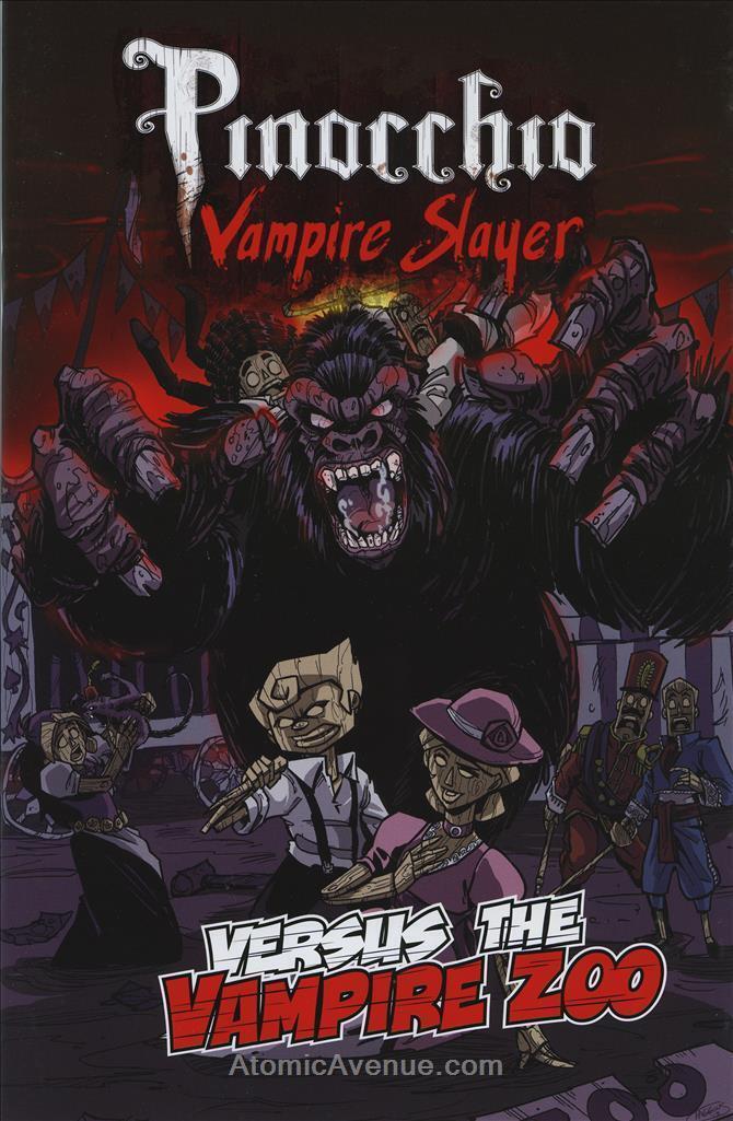 Pinocchio, Vampire Slayer Versus the Vampire Zoo #1 FN; Top Shelf | we ...