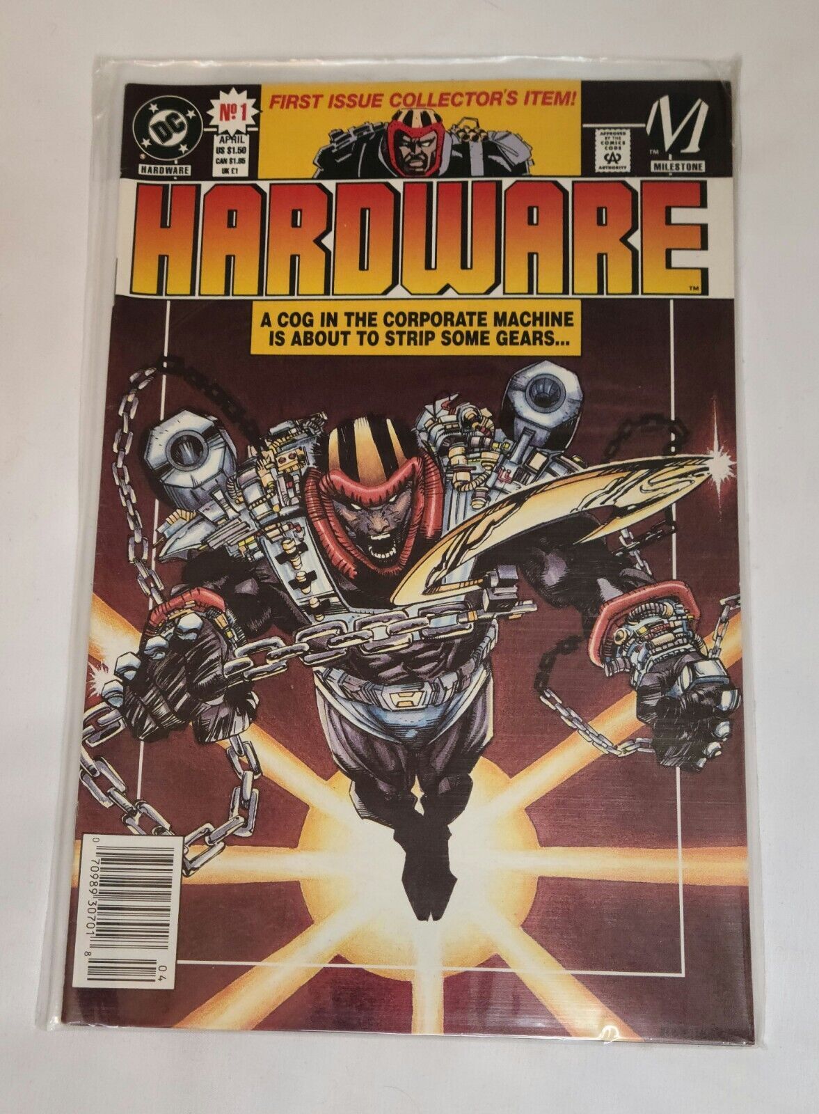 Hardware #1 (DC Comics/Milestone Comics 1993) Origin, 1st Collector's ...