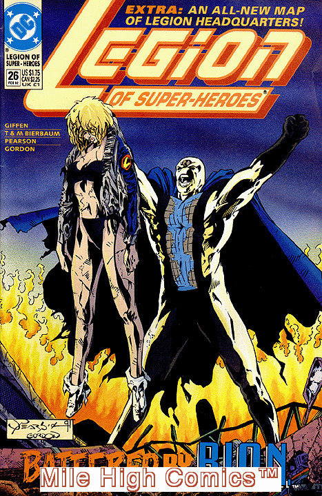 LEGION OF SUPER-HEROES (1989 Series) (DC) #26 Good Comics Book | Comic ...
