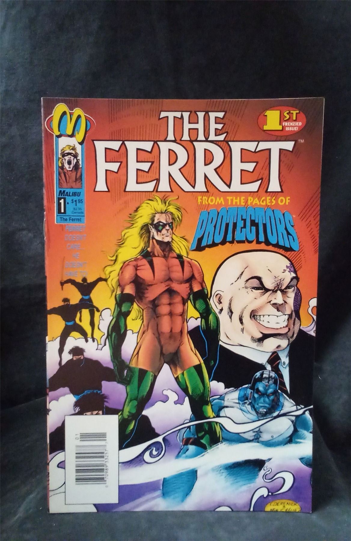 The Ferret #1 1992 malibu Comic Book | Comic Books - Modern Age, Malibu ...