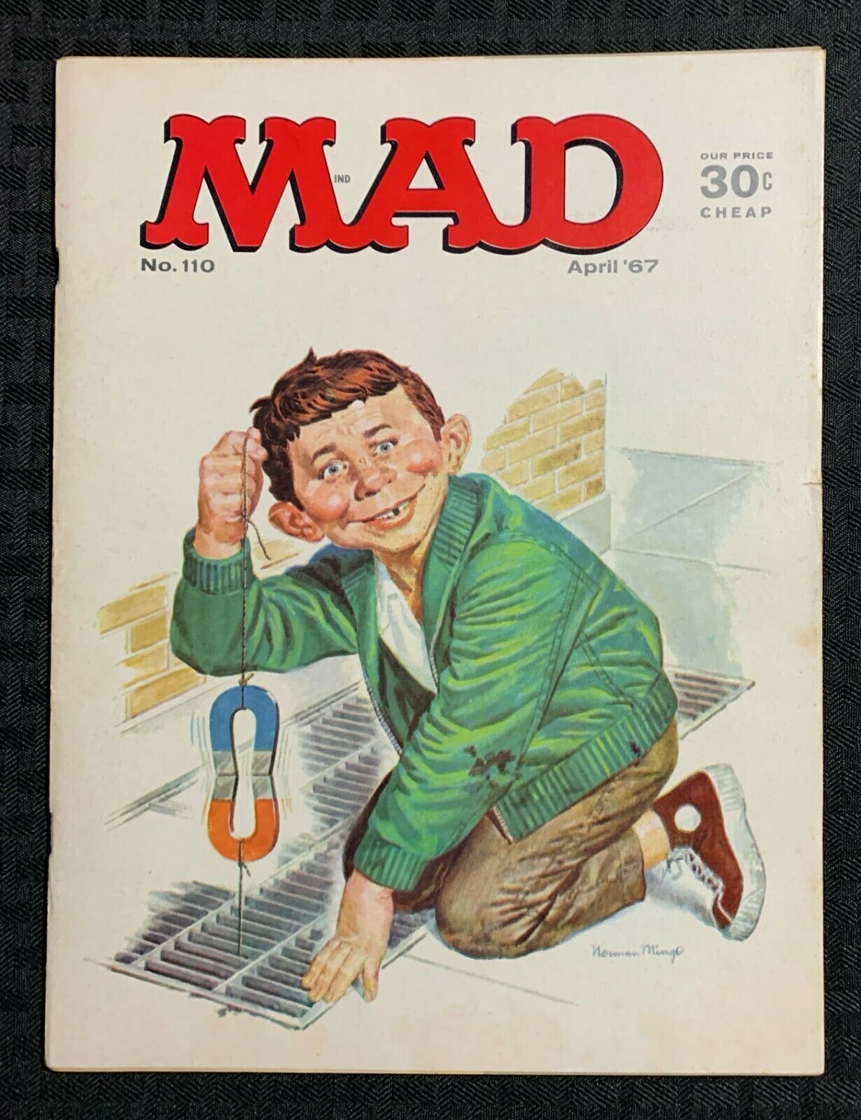 1967 MAD Magazine #110 VG+ 4.5 Alfred E Neuman / Fisherman Collection ...