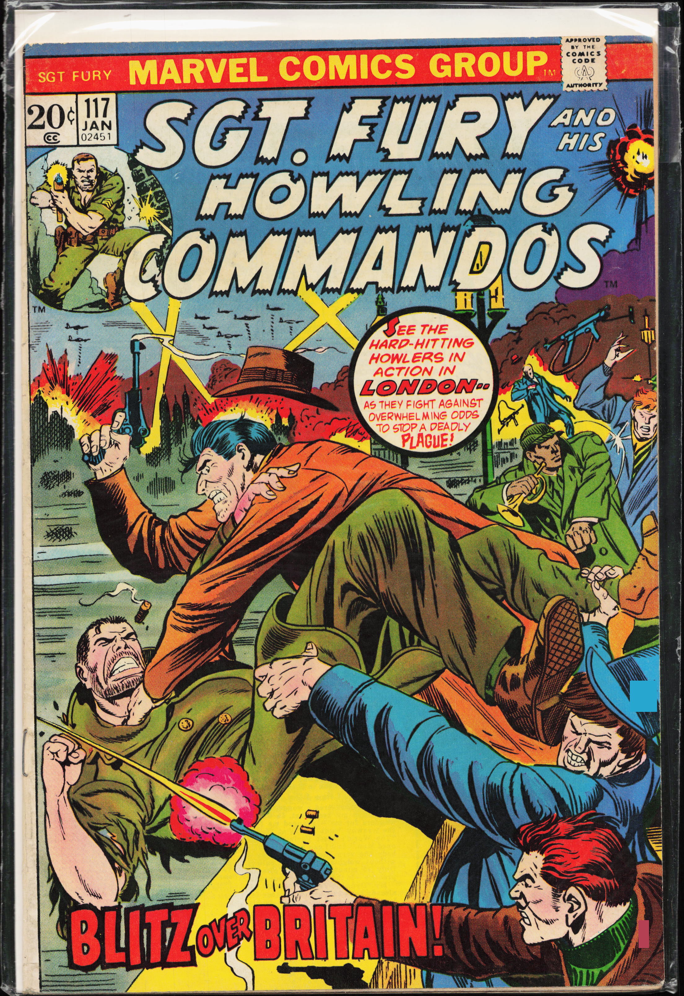 Sgt. Fury #117 (1974) Sgt. Fury | Comic Books - Bronze Age, Marvel, Sgt ...