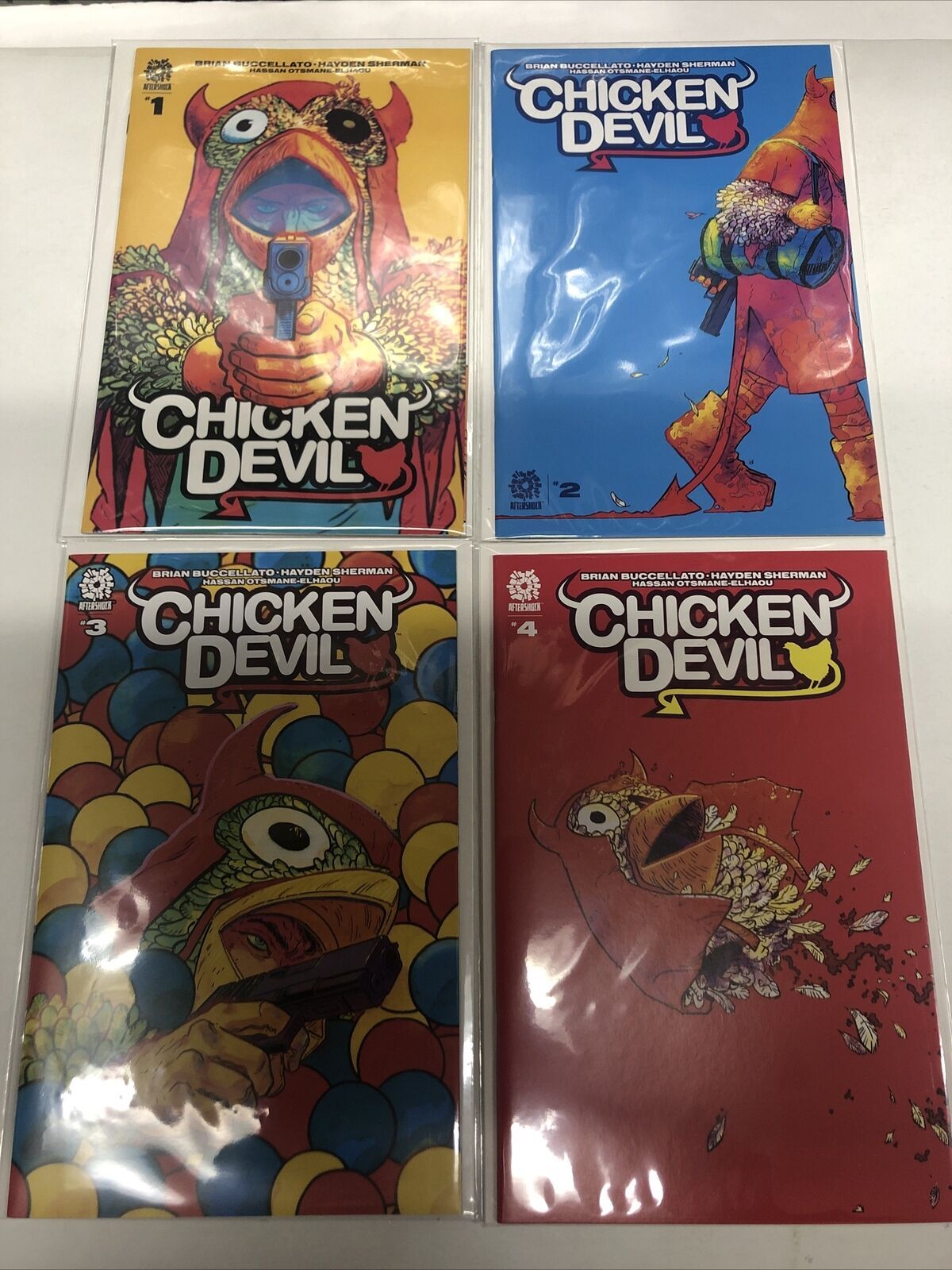 Chicken Devil (2021) #1-4 (NM+) Aftershock Comics| Complete Set | Comic ...