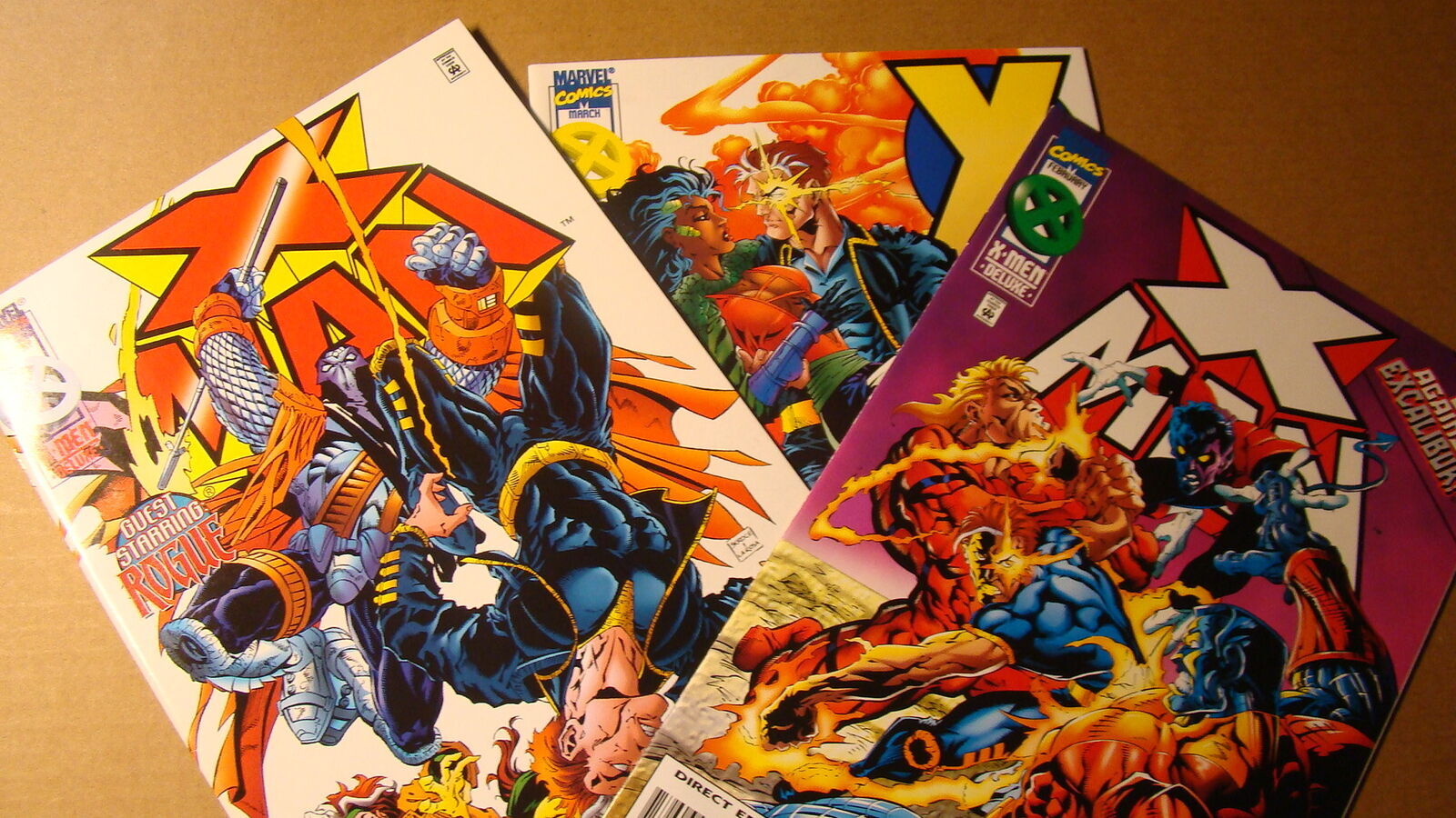 X-Man LOT *NM 9.4 or Better* Cyclops Angel Rogue Cyclops X-Men | Comic ...