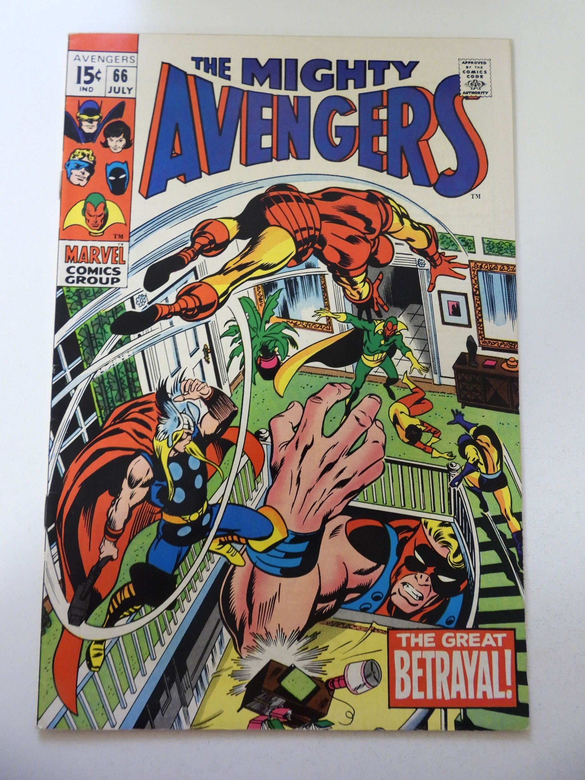 The Avengers #66 (1969) FN Condition | Comic Books - Silver Age, Marvel ...