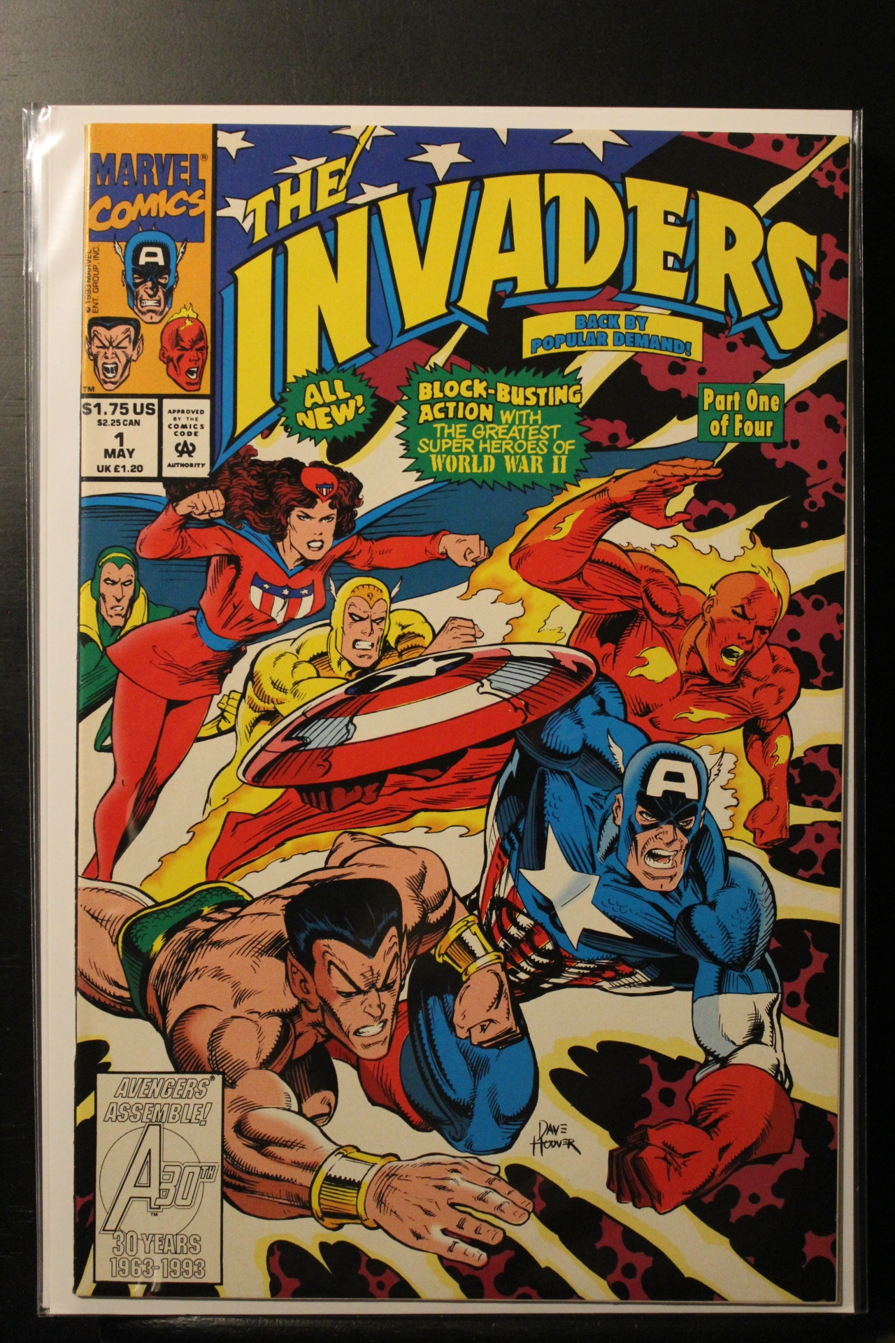The Invaders #1 Direct Edition (1993) | Comic Books - Modern Age ...