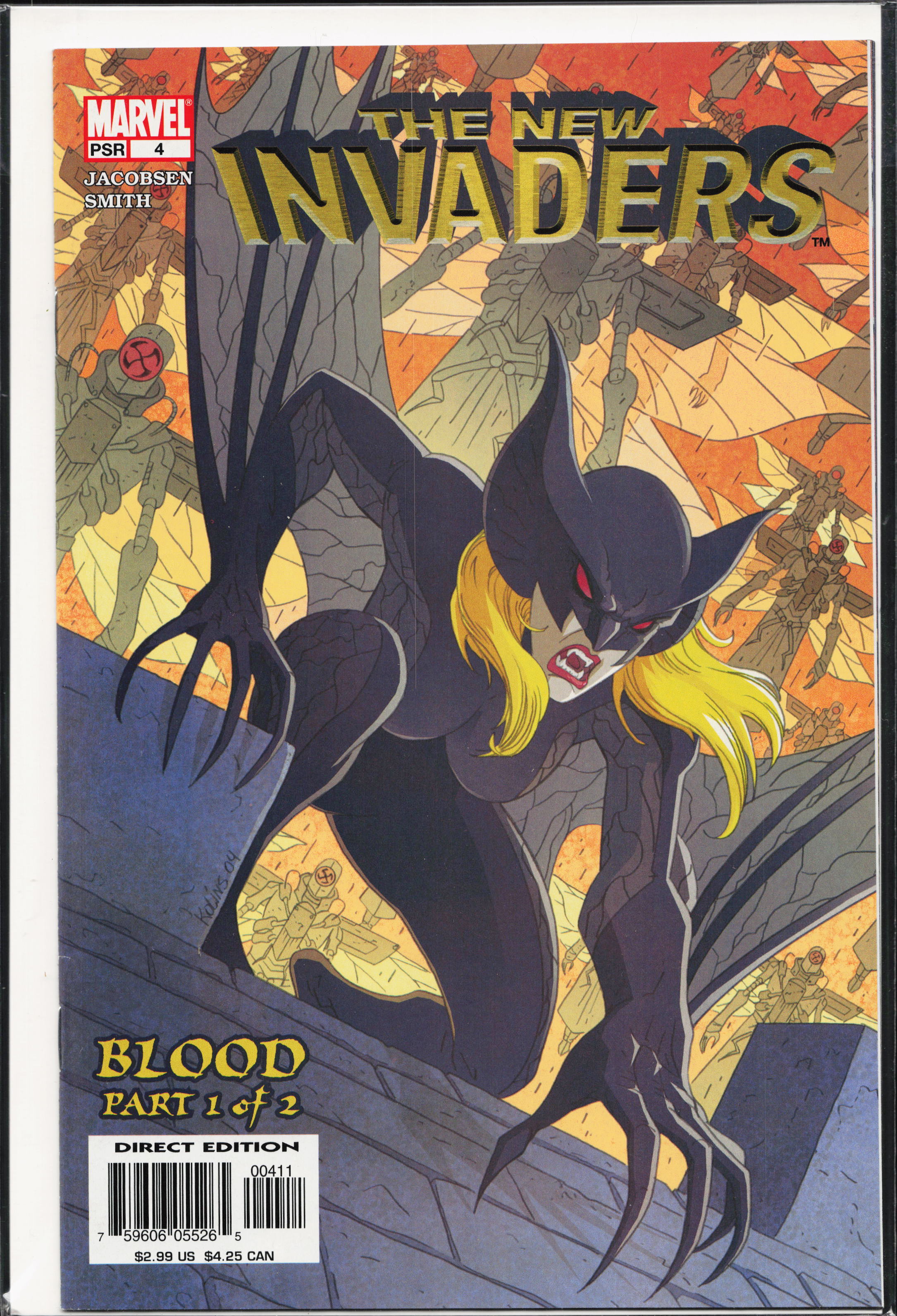 The New Invaders #4 (2005) Baroness Blood | Comic Books - Modern Age ...