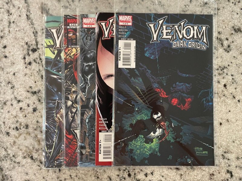Venom Dark Origin Complete Marvel Comics LTD Series # 1 2 3 4 5 Spider ...