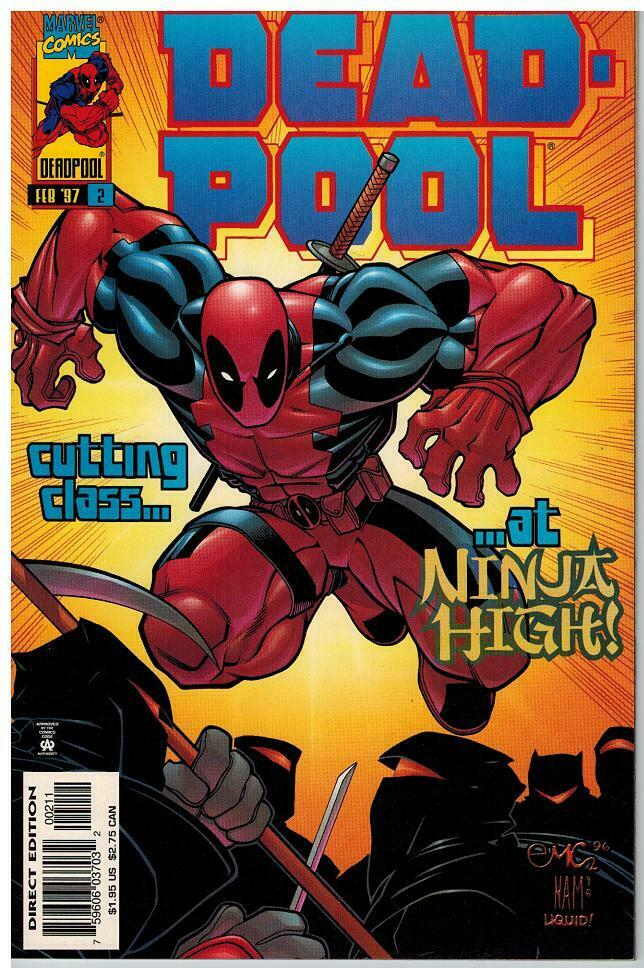 Deadpool (1997) 2 Vf-Nm Feb. 1997 Comics Book | Comic Books - Modern ...