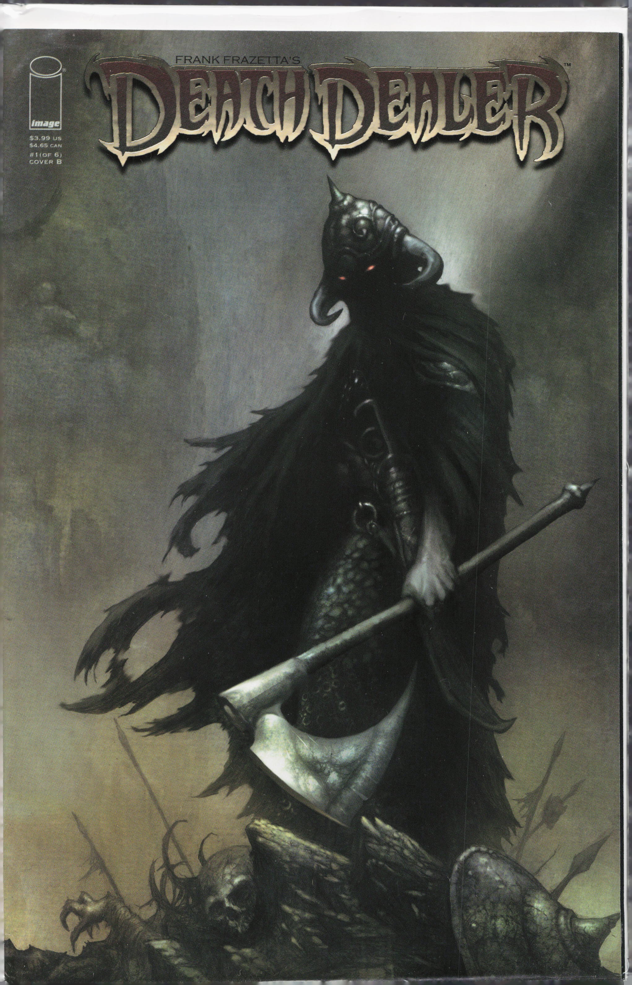 Frank Frazetta's Death Dealer #1 Jones Cover (2007) Death Dealer ...