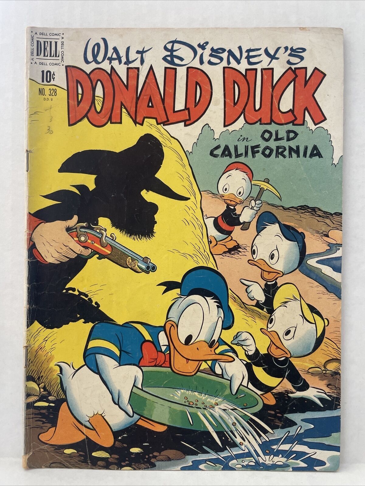 Four Color #328 Donald Duck In Old California; Carl Barks ; Peyote Drug ...