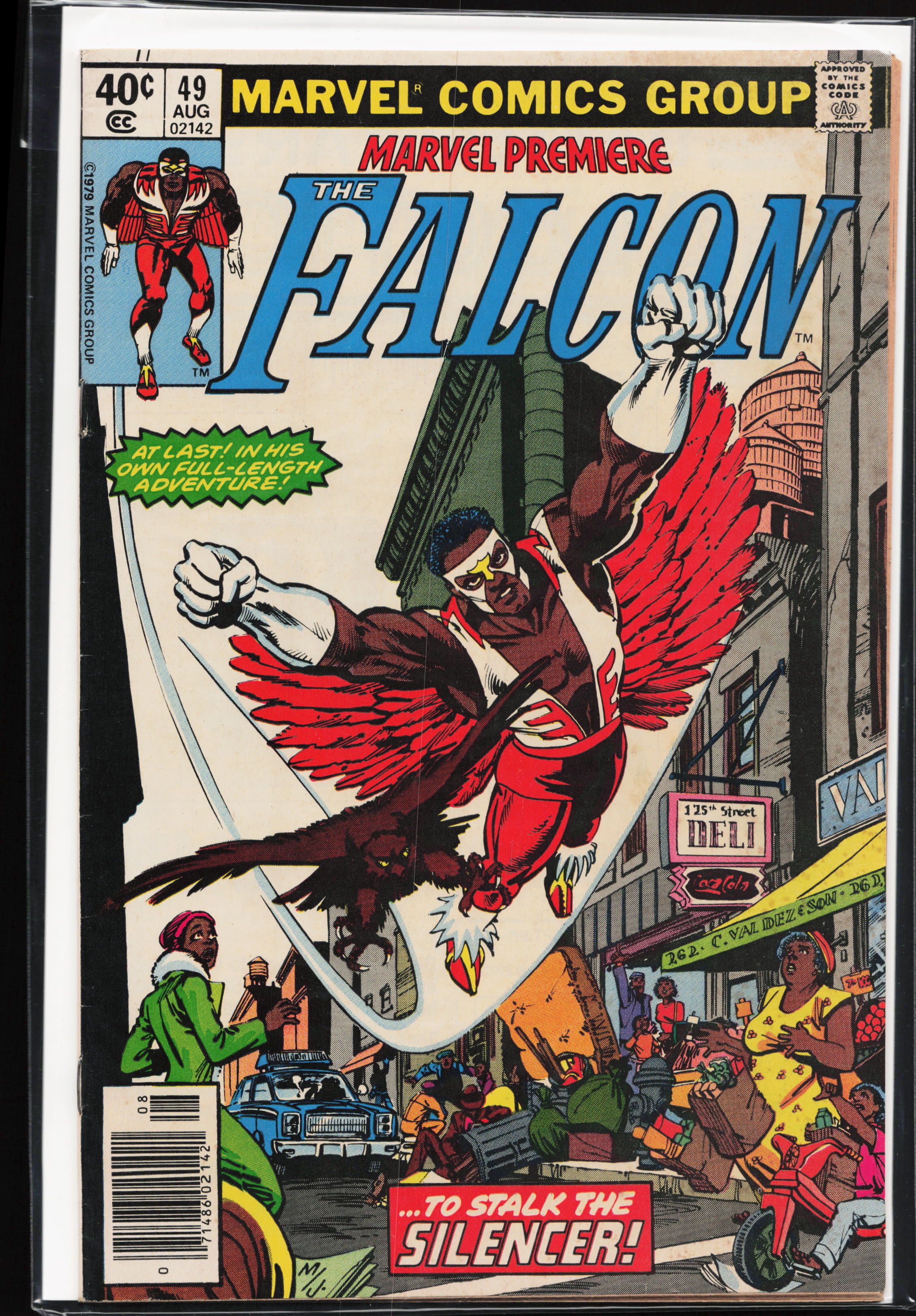 Marvel Premiere #49 (1979) Falcon | Comic Books - Bronze Age, Marvel ...