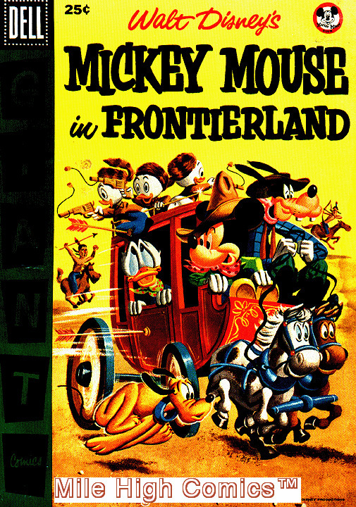 MICKEY MOUSE IN FRONTIER LAND (1956 Series) #1 Fine Comics Book | Comic ...